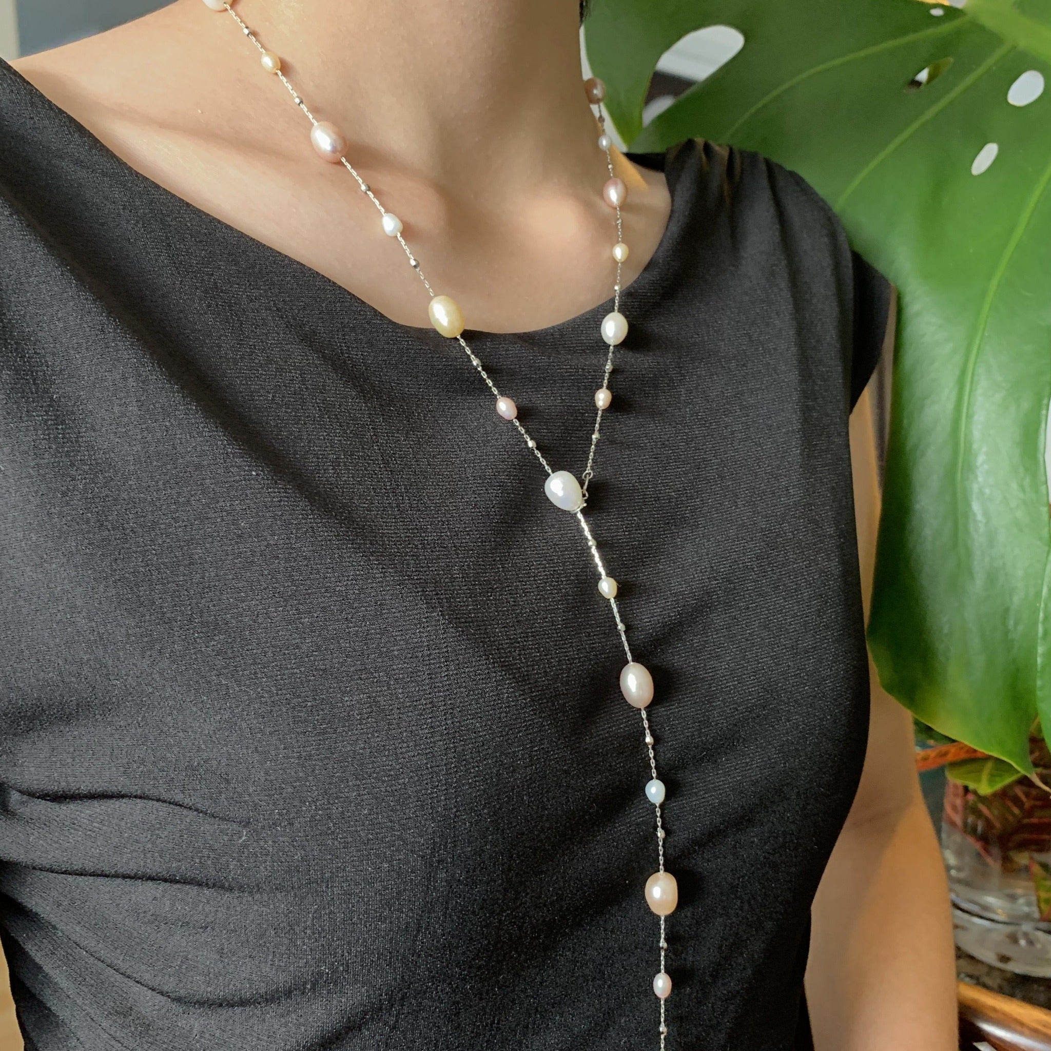 36" Dew Drop Pearl Strand – Showcase Hawaii