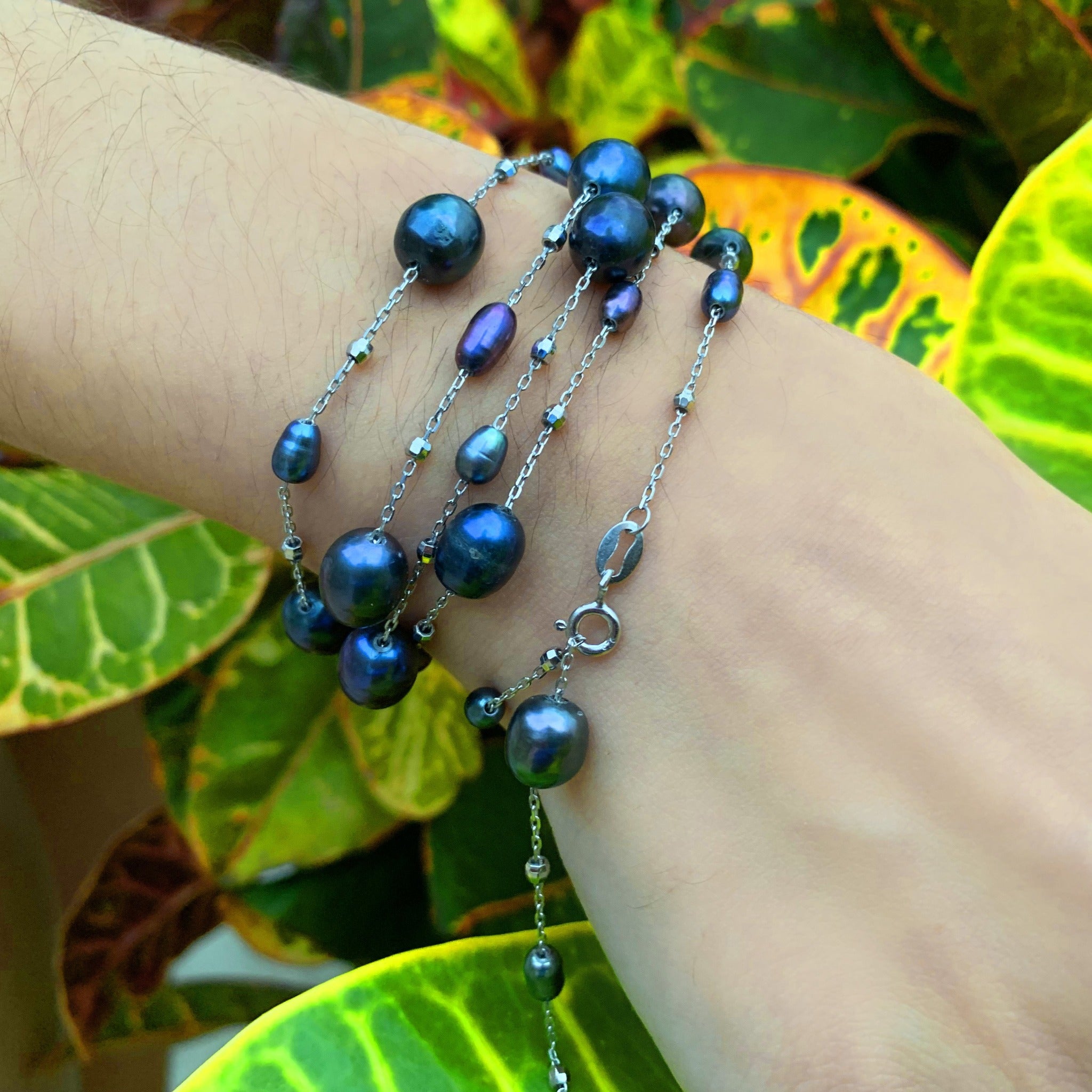 36" Dew Drop Pearl Strand – Showcase Hawaii