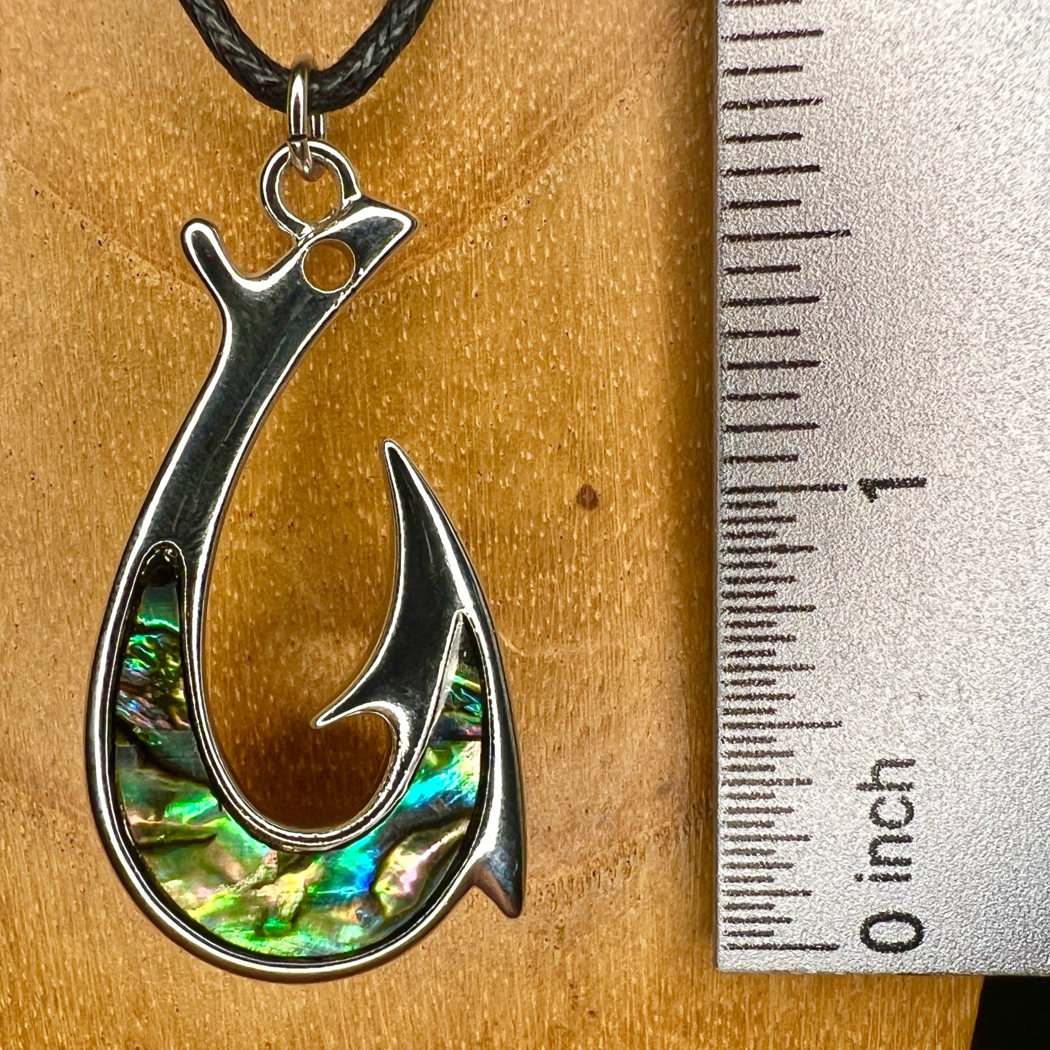 Set of 2 Mother of Pearl Stainless Steel Fish Hooks – Showcase Hawaii