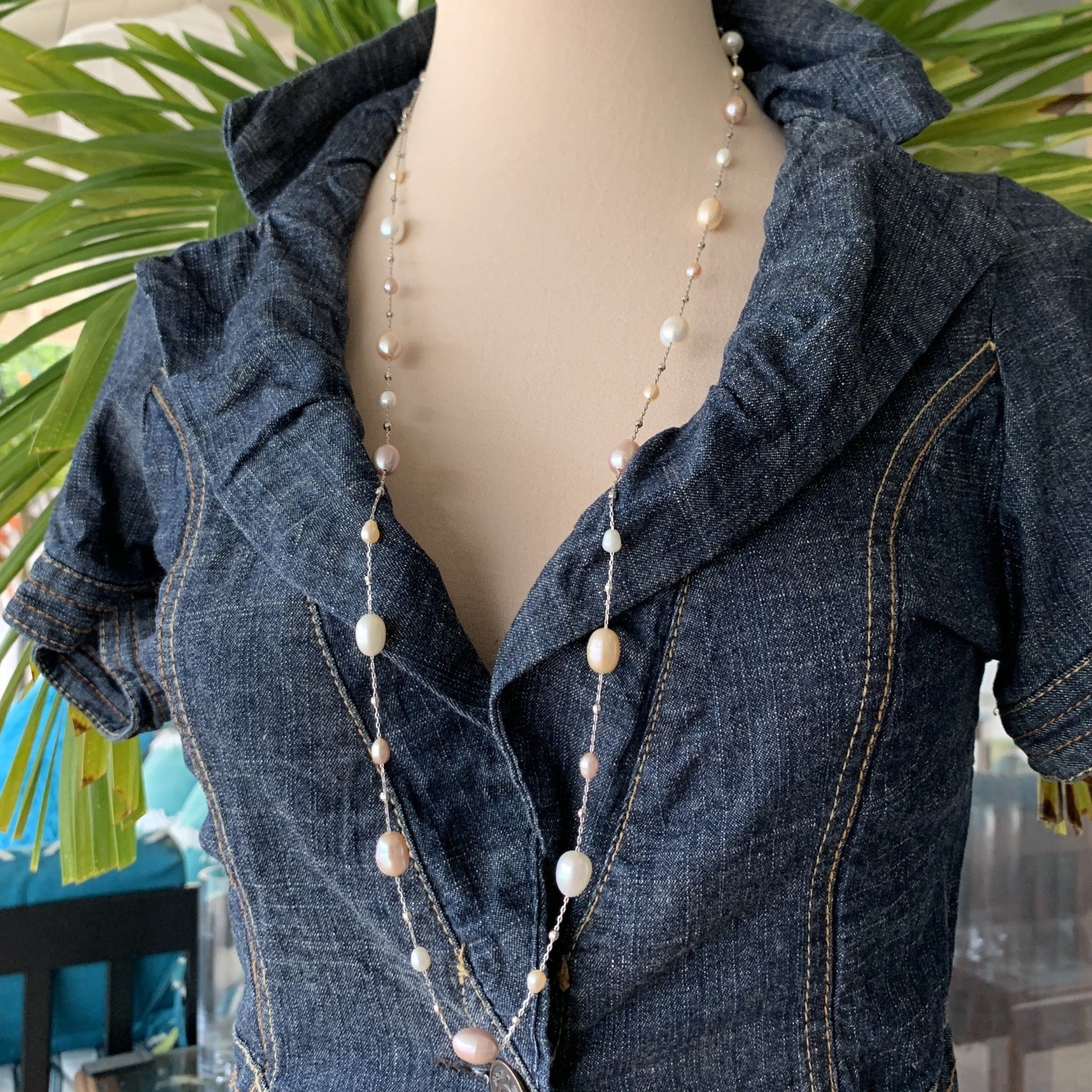 36" Dew Drop Pearl Strand – Showcase Hawaii